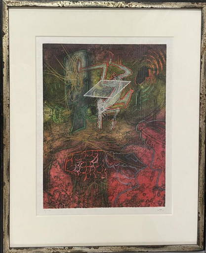 Robert Matta. Signed Etching.