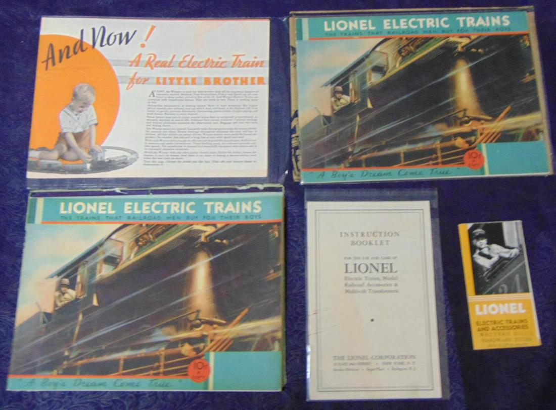 1932 Lionel Paper Archive