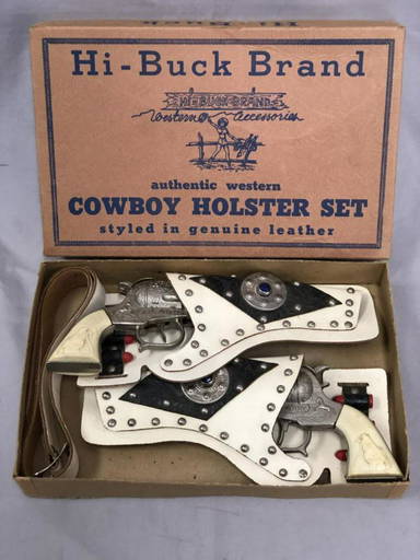 Stanley Hi Buck Gene Autry Double Holster Set