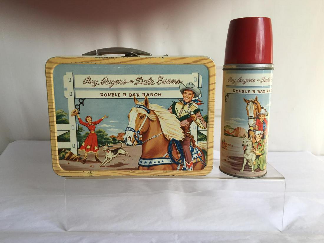 Roy Rogers Lunch Box and Thermos. - May 12, 2021 | Weiss Auctions in NY