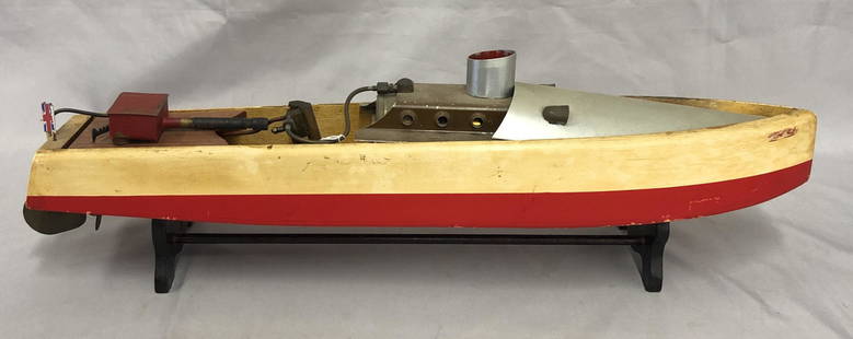 Bowman Models "swallow" Live Steam Boat Original