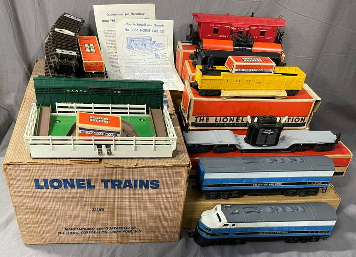Clean Boxed Lionel B&o Set 2269w