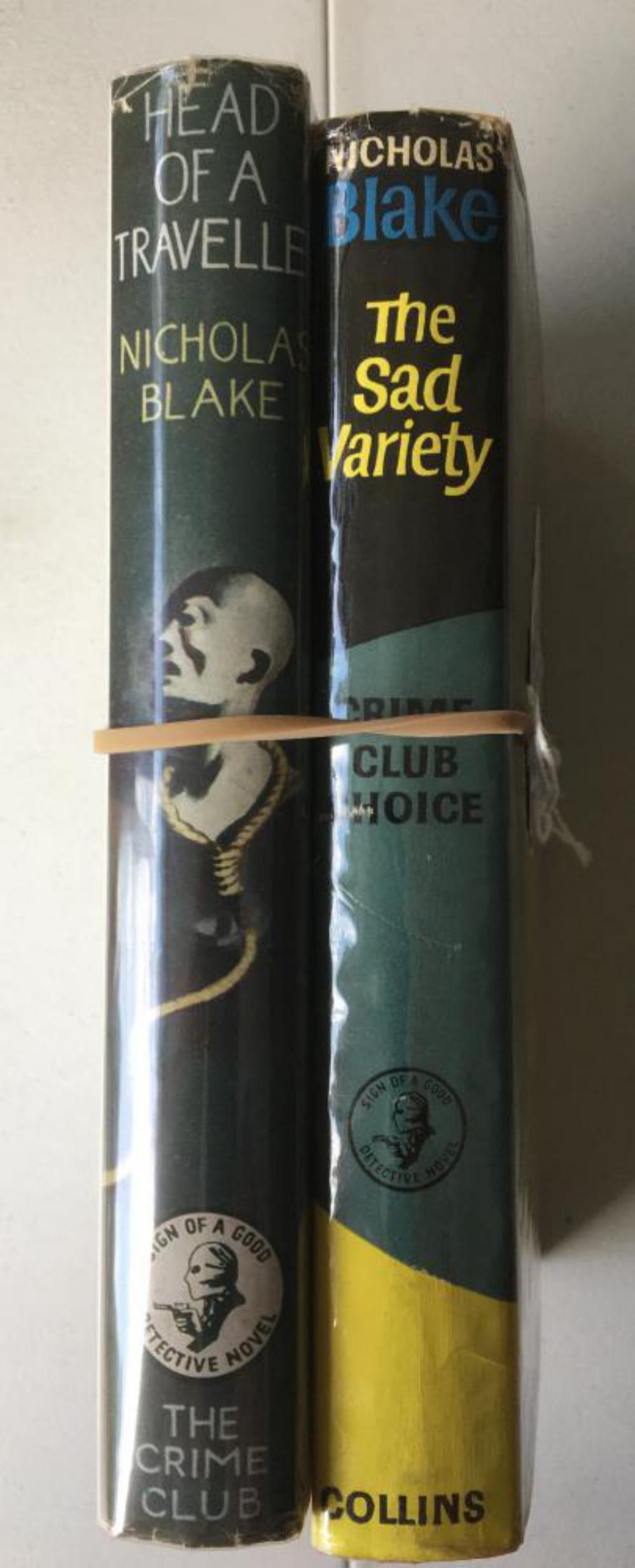 Nicholas Blake. Lot Of Two First Editions.