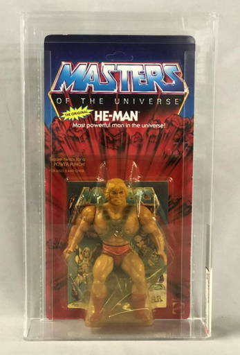1983 Unpunched He Man Motu 12 Back, Afa Y85