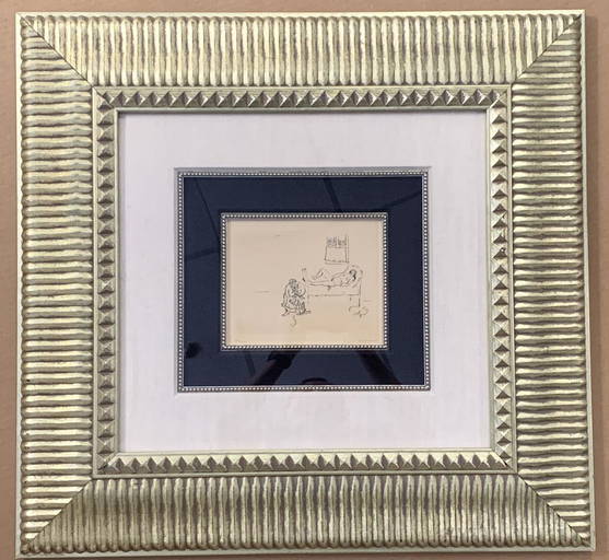 Marc Chagall, Etching "the Birth"