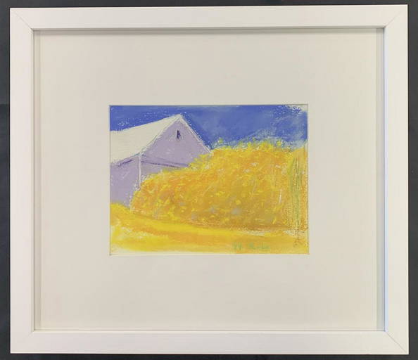 Wolf Kahn, Signed Pastel, Forsythia Rising - Oct 07, 2021 | Weiss ...
