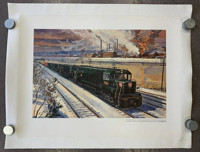 Gould. General Electric Poster, Prr.