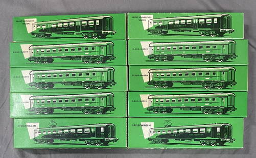 14pc Marklin Ho Passenger Cars