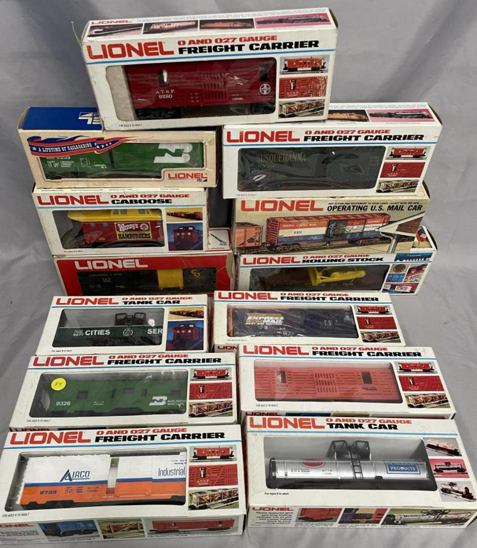 13 Lionel Mpc Freight Cars