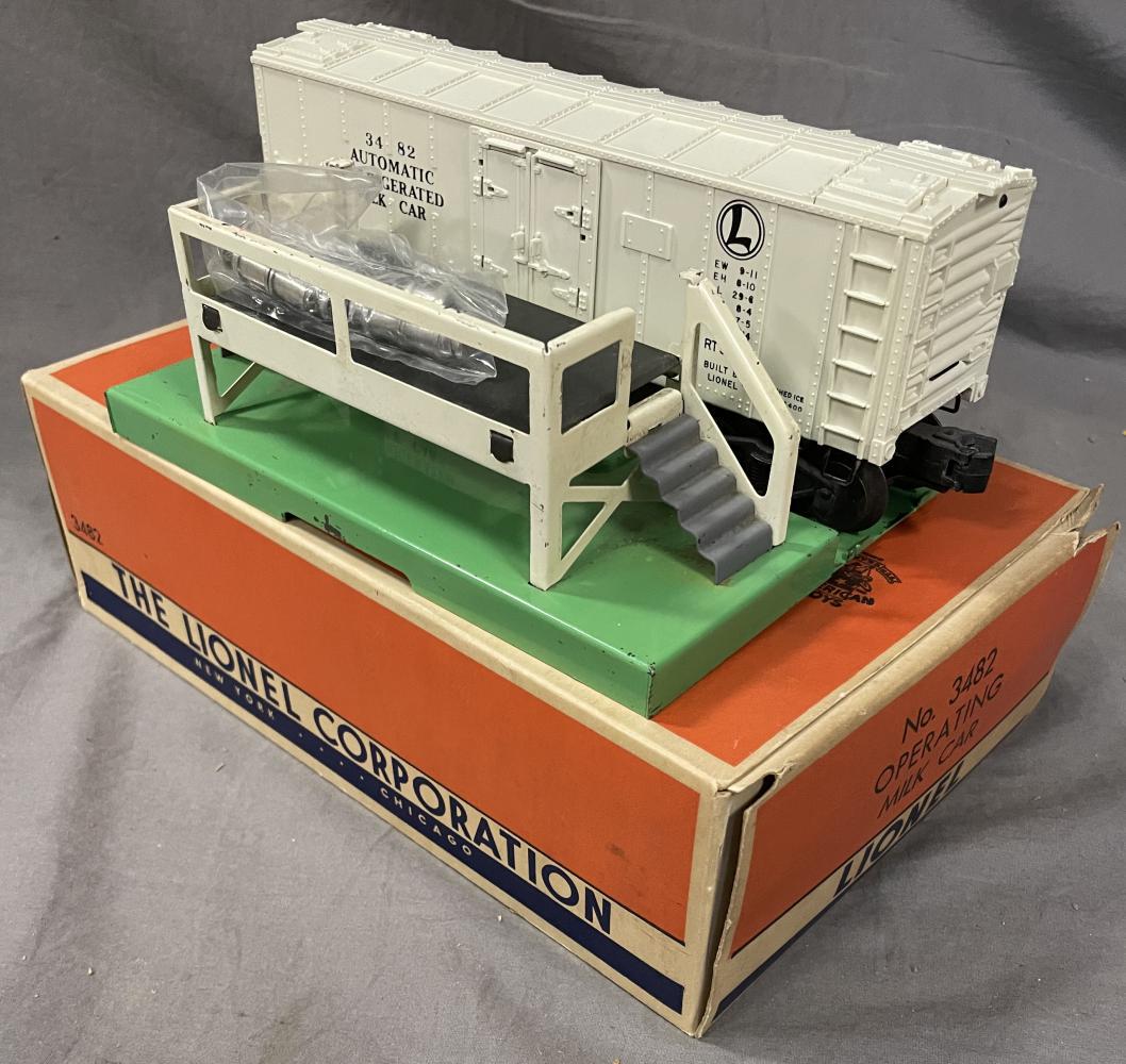Scarce Boxed Lionel 3482 Milk Car - Dec 15, 2021 | Weiss Auctions in NY