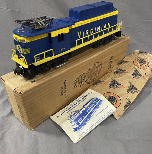 Ln Boxed Lionel 2329 Virginian Rectifier