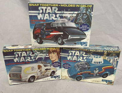 Star Wars Vintage Boxed Model Kits