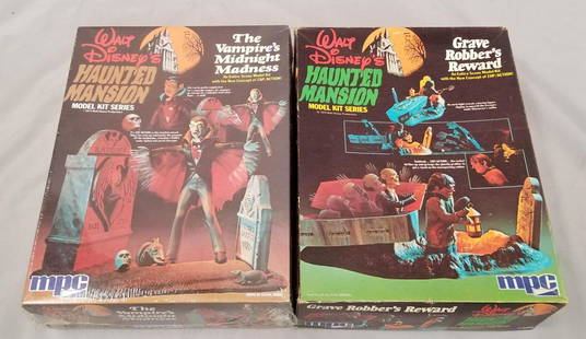 1974 Mpc Walt Disney Haunted Mansion Model Kit