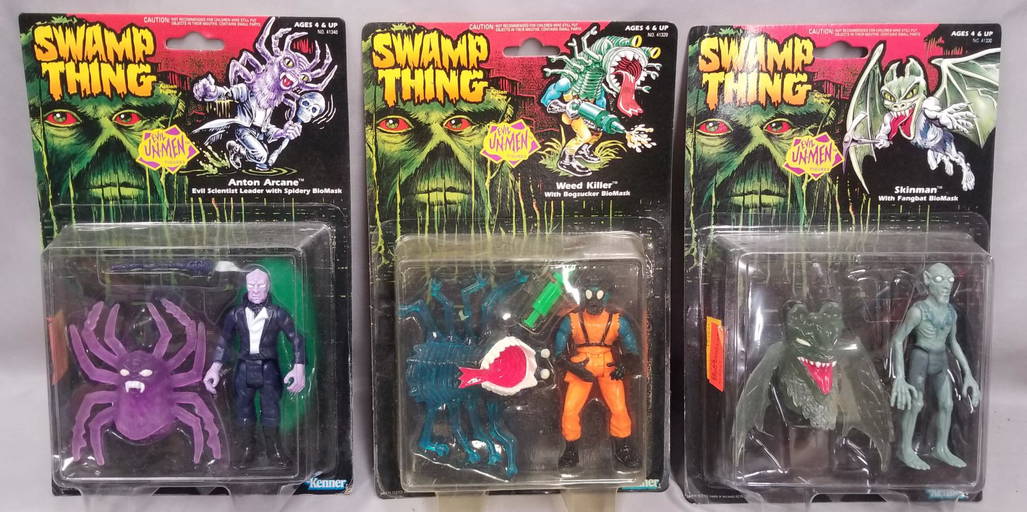 1990, (3) MOC Swamp Thing Evil Un-Men Figures - Dec 16, 2021 | Weiss ...