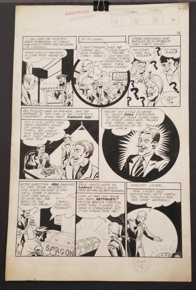Howard Purcell. Golden Age Comic Page. (#0439) on Feb 23, 2022 | Weiss ...