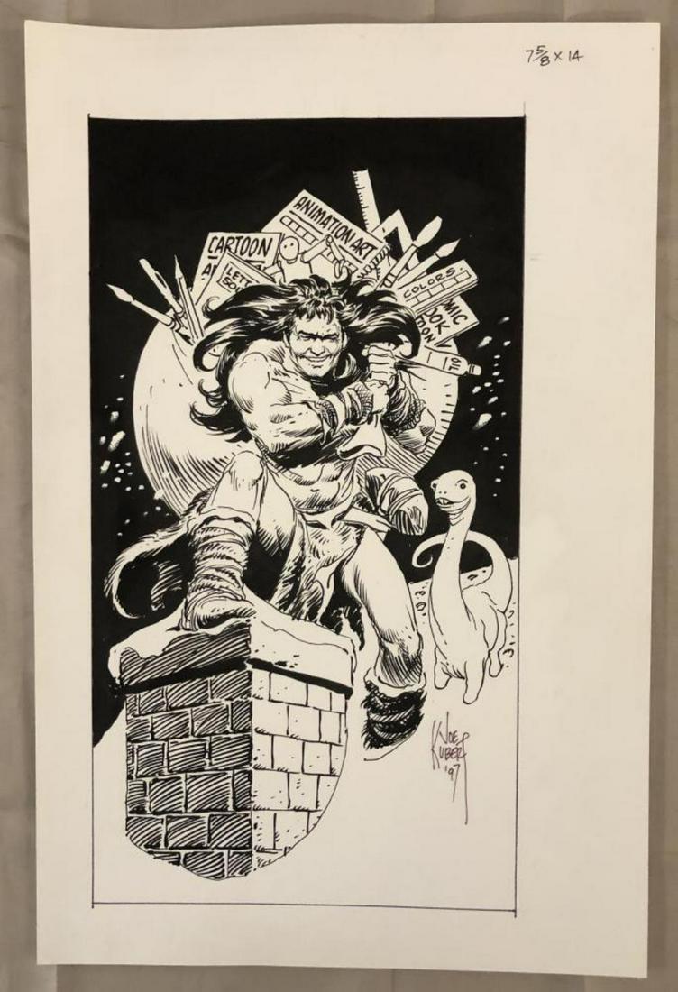 Joe Kubert, Tor Original Illustration Art
