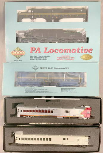 4pc Boxed Ho Locomotive Group