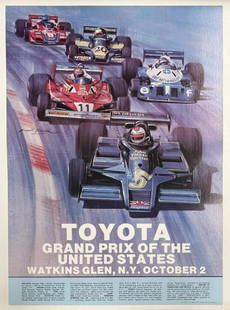 Vintage Racing Posters