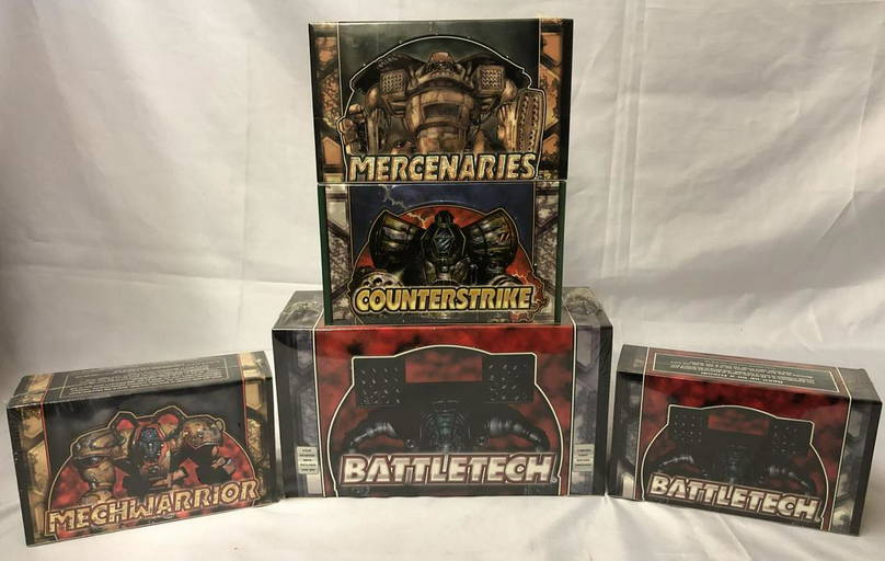 Battletech Tcg Sealed Card Game & Booster Boxes