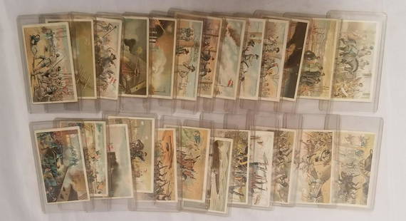 Collection Of Civil War Cards.
