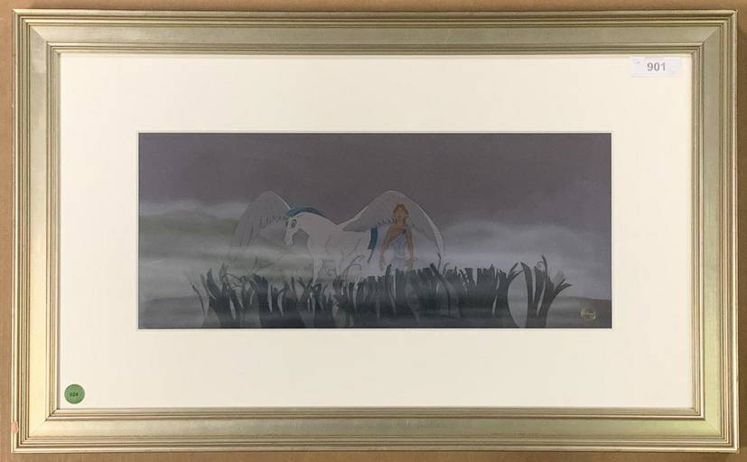 Disney. Hercules Animation Production Cel.