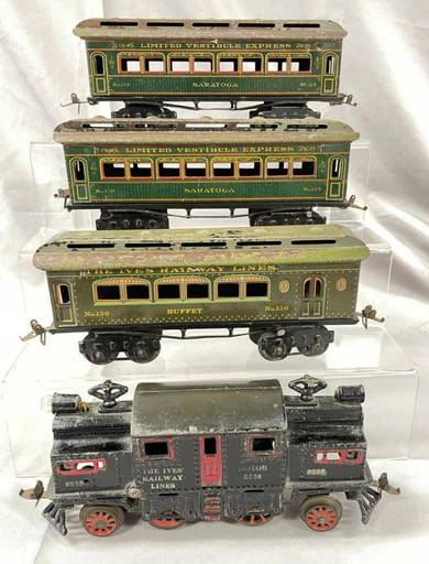 Original Owner Ives Train Set