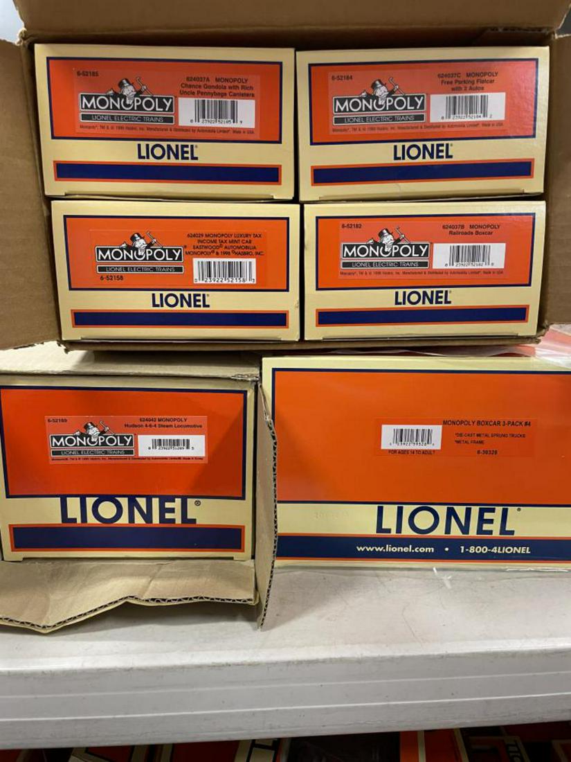Lionel Monopoly Train Set