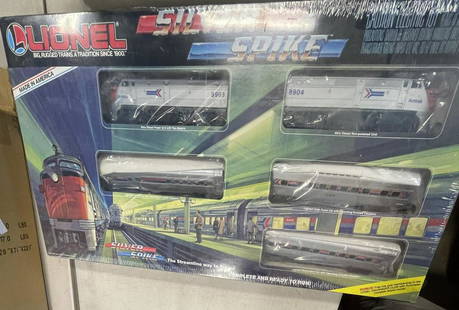 Lionel 11707 Silver Spike Amtrak Set Ln