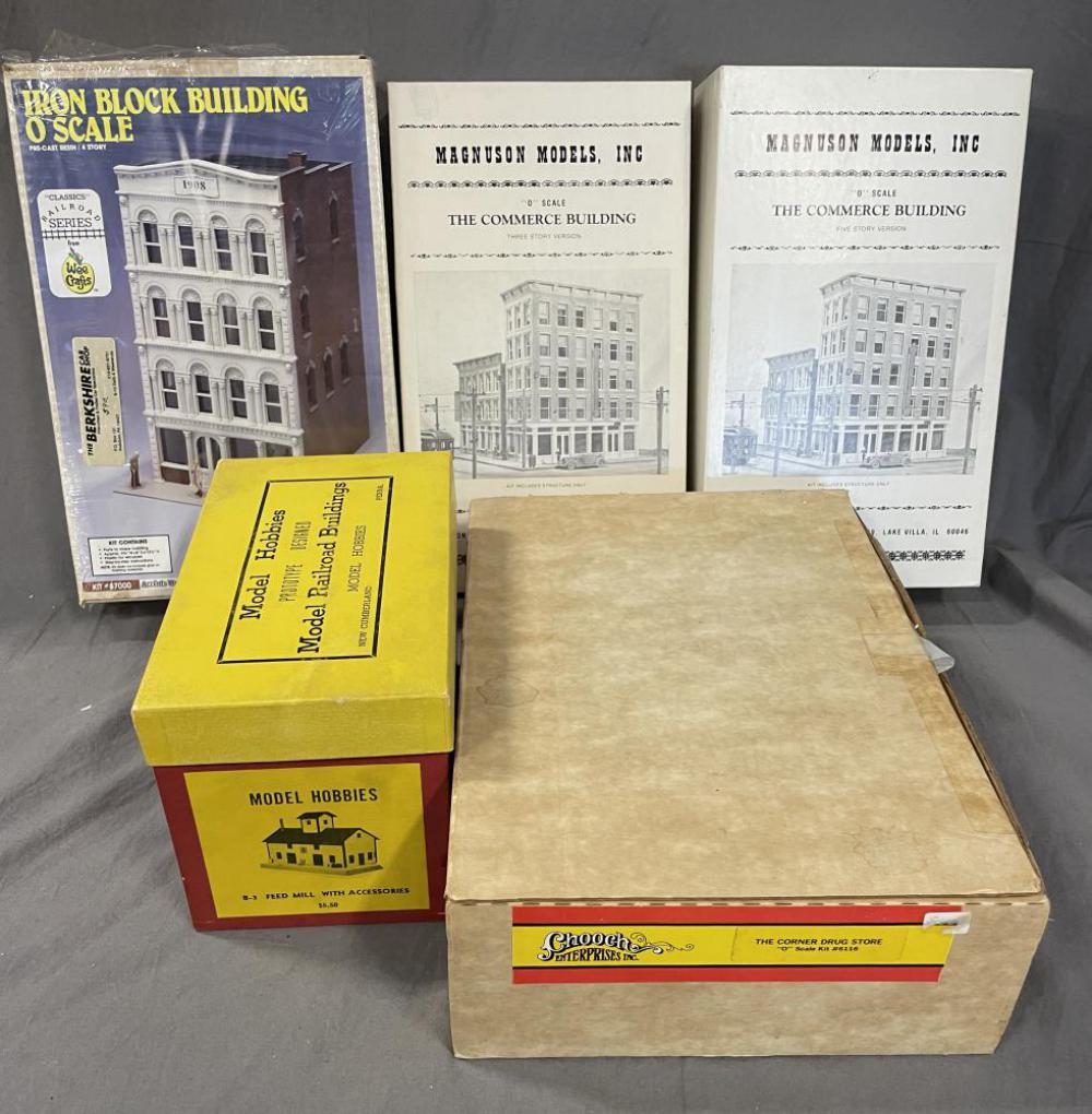 5 O Scale Model Kits