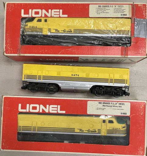Lionel MPC RG F3 ABA Diesels (#1312) on Aug 30, 2022 | Weiss Auctions in NY