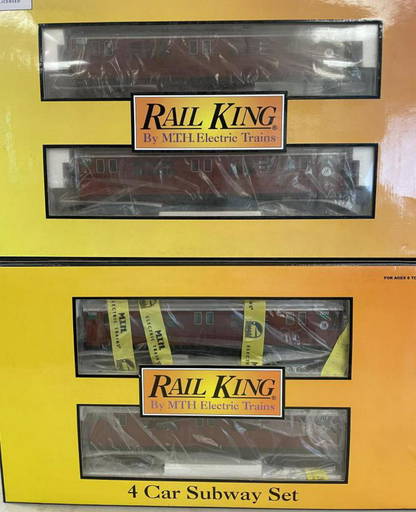 MTH RailKing 30-2198-1 MTA R21 Subway Set, Plus (#1354) on Aug 30, 2022 | Weiss Auctions in NY