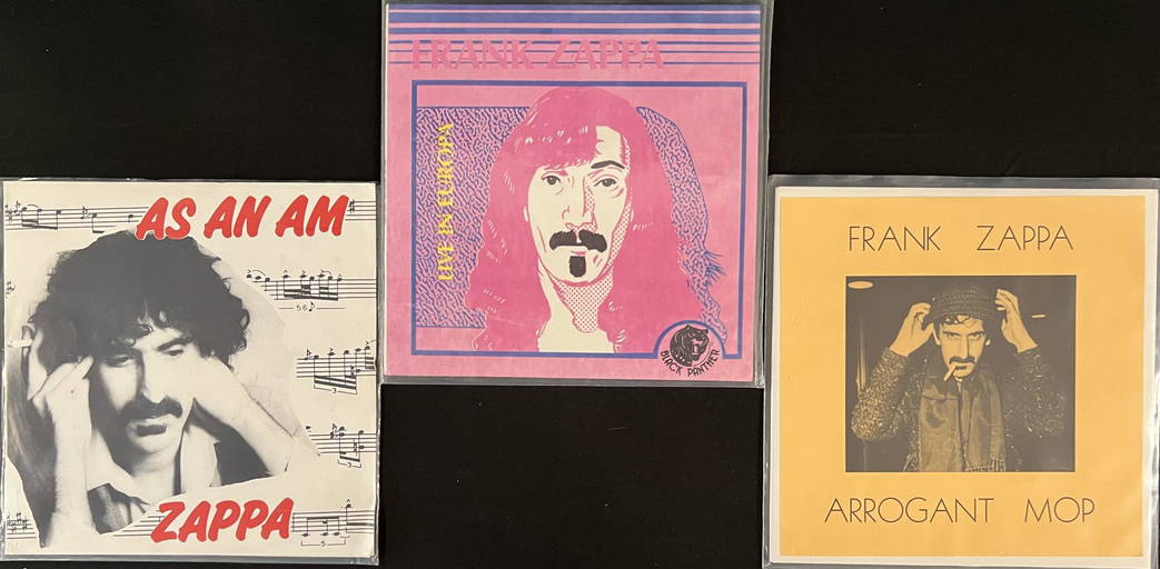Rare Lot of Three Frank Zappa Bootleg Albums (#0056) on Sep 29, 2022 ...