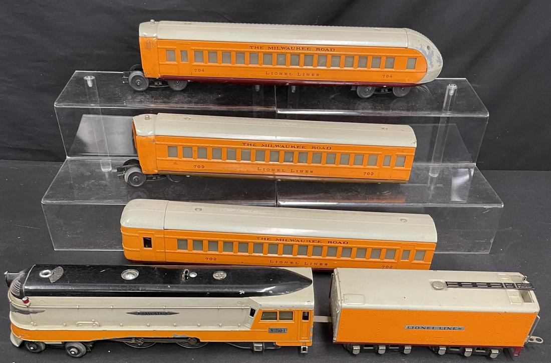 Lionel Hiawatha Streamliner Set (755w)