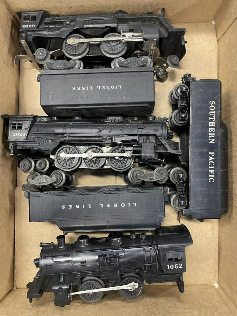 Lionel 6110, 1062 & 2026 Steam Locos