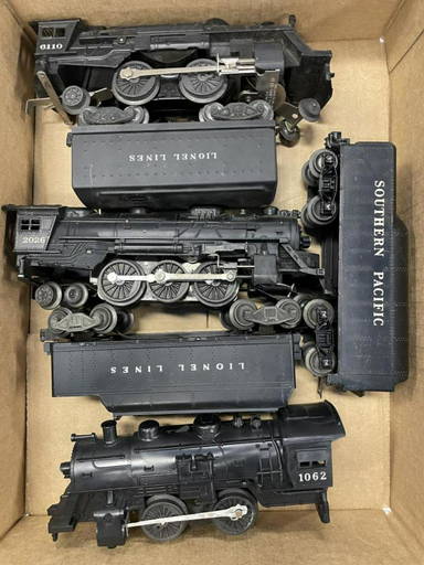 Lionel 6110, 1062 & 2026 Steam Locos