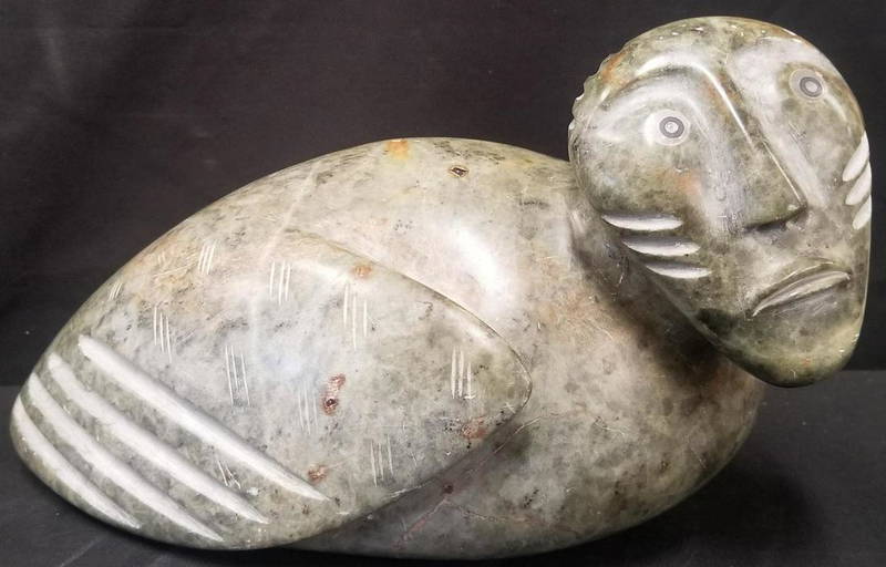 David Ruben Piqtoukun Inuit Sculpture