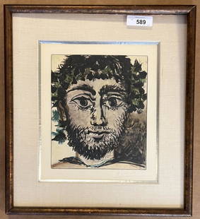 Pablo Picasso (1881 1973) Etching 'le Faune'