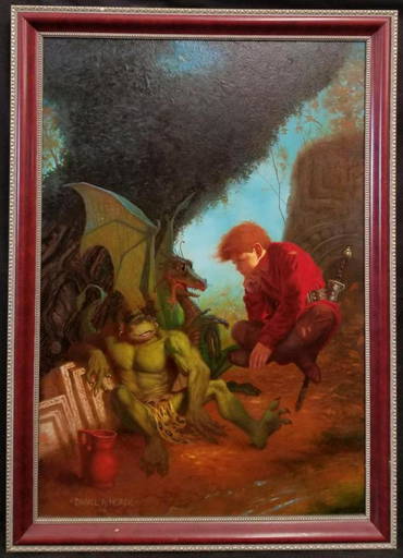 Daniel R. Horne (Born 1960) Acrylic On Board. (#0761) on Jan 19, 2023 ...