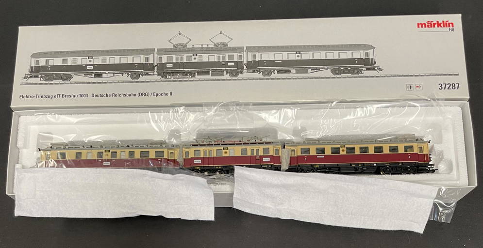 Marklin Ho 37287 Drg Powered Rail Car Train