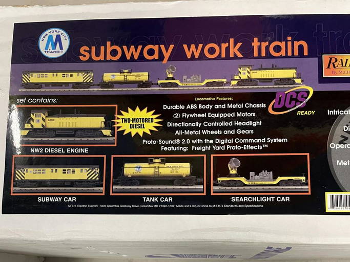 30 2273 1 Mta Subway Work Train Set