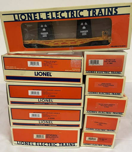 10 Lionel Modern Freight Cars