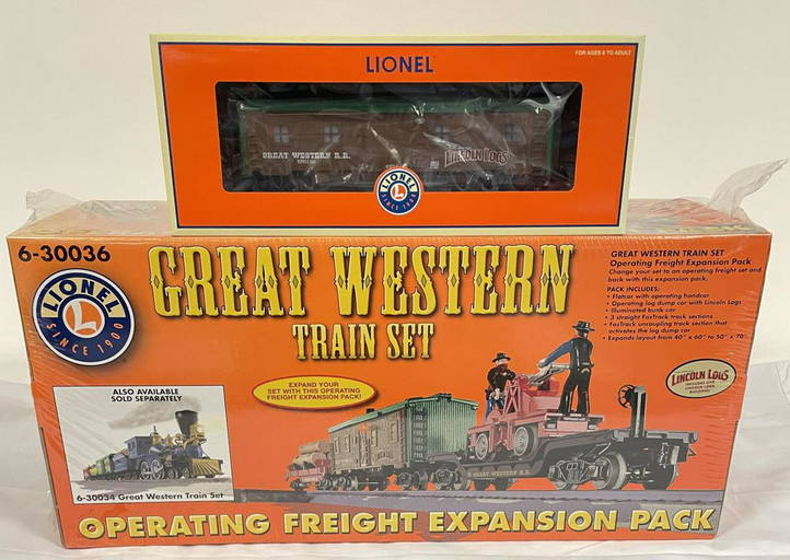 Lionel Great Western Set Expansion Cars