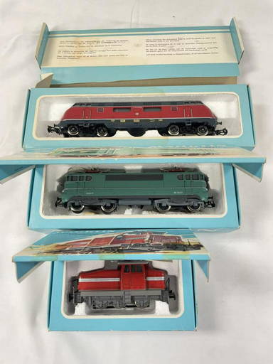 3 Vintage Marklin HO Locomotives (#0443) on Feb 08, 2023 | Weiss ...