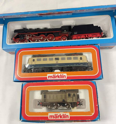 3 Marklin HO Locomotives (#0447) on Feb 08, 2023 | Weiss Auctions in NY