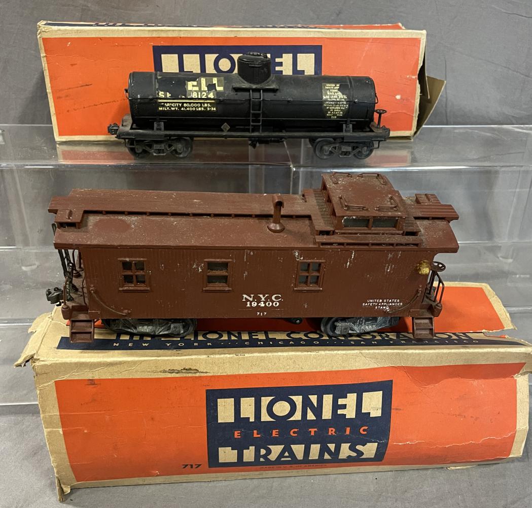 Lionel 717 & 715 Full Scale Freight Cars, Tlc