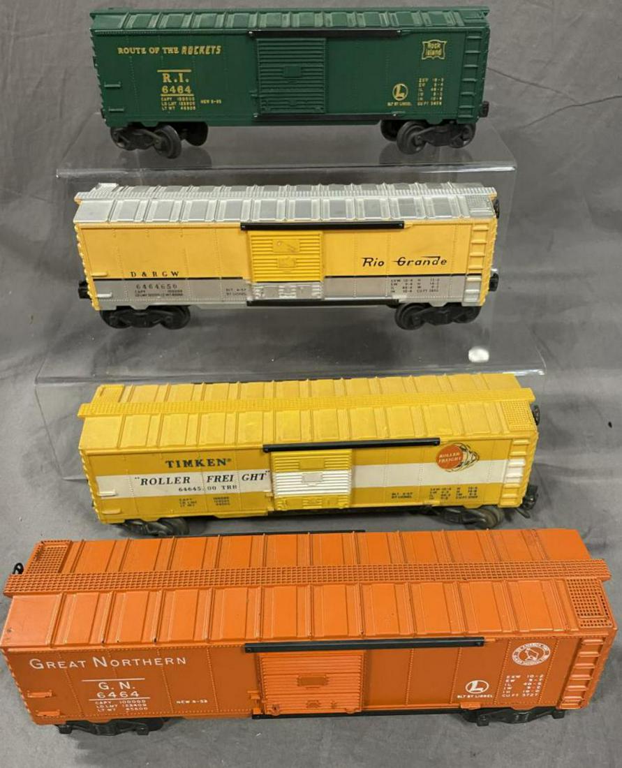 4 Lionel 6464 Boxcars - Mar 16, 2023 | Weiss Auctions in NY