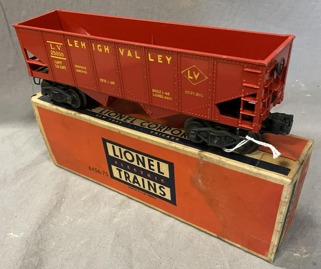 Boxed Lionel 6456-75 Gloss Hopper - Mar 16, 2023 | Weiss Auctions in NY