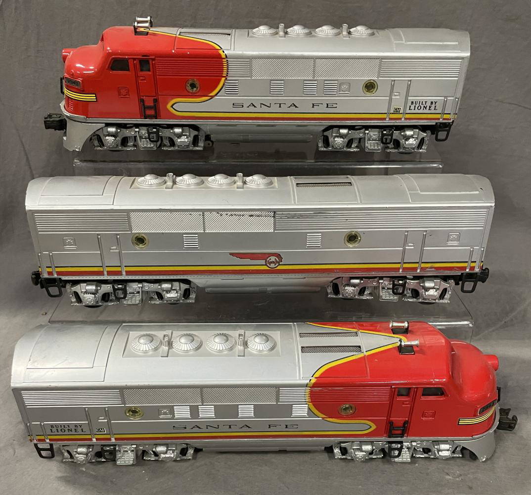 Nice Lionel 2343 SF F3 ABA Diesels (#0297) on Mar 16, 2023 | Weiss ...