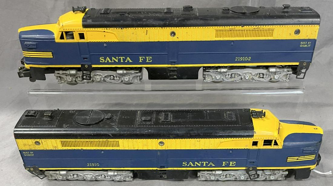 American Flyer 21910 & -2 ATSF PA ALCO Diesels - Mar 16, 2023 | Weiss ...