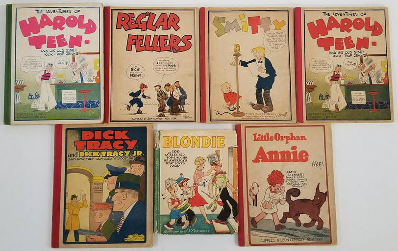 Cupples And Leon Platinum Age Comic Book Lot